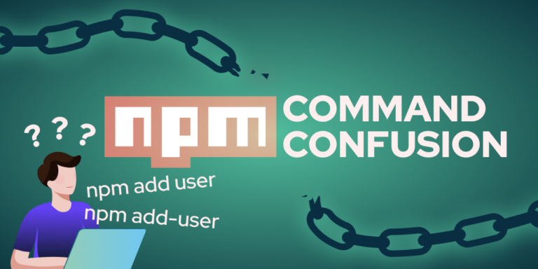 NPM command confusion - Checkmarx